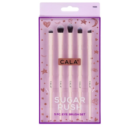 Cala | Makeup | Cala Sugar Rush 5pc Eye Brush Set | Poshmark